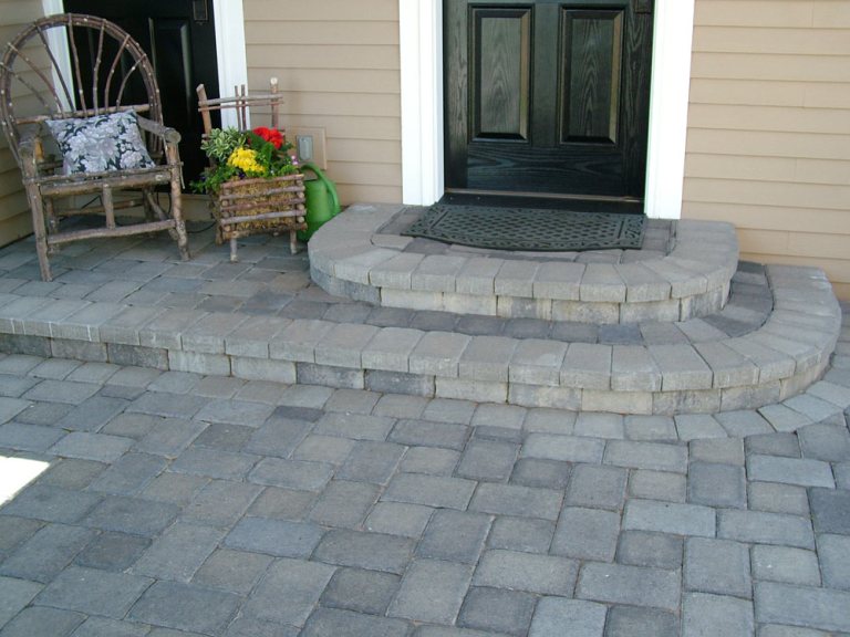 Building a Paver Patio Step – Elisa's Ramblings